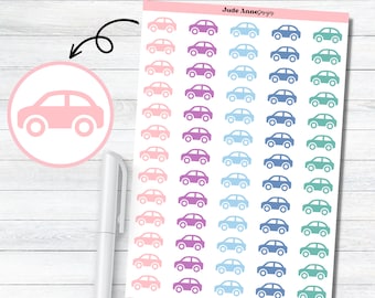 84 Change Car Oil Planner Stickers, Tiny Car Planner Stickers, Car ...