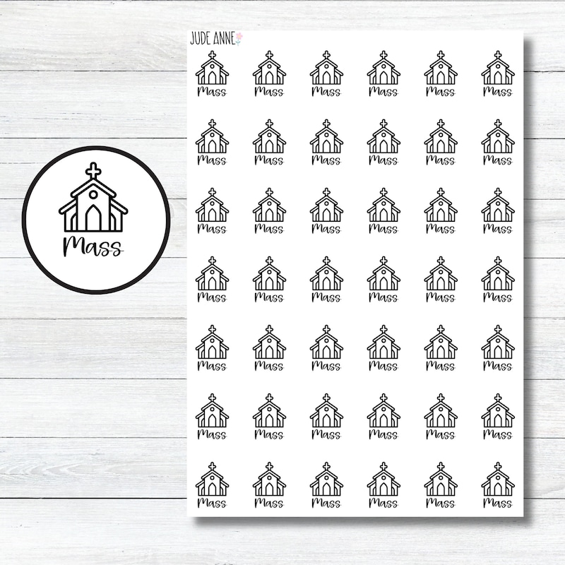 Catholic Stickers - Etsy