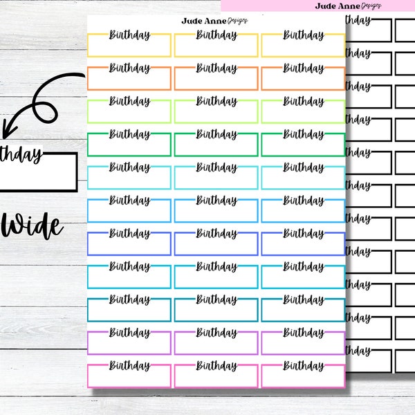 Planner Stickers - Etsy