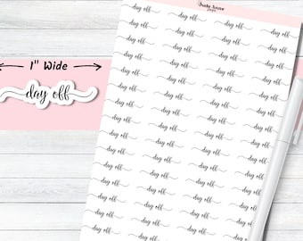 Rescheduled Script Sticker, Rescheduled Script Sticker for Planners ...
