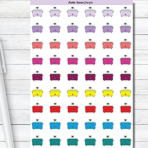 Crock Pot Stickers - Etsy