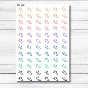 Shoe Planner Stickers, Sneaker Planner Stickers for Bujo or Planners - Etsy