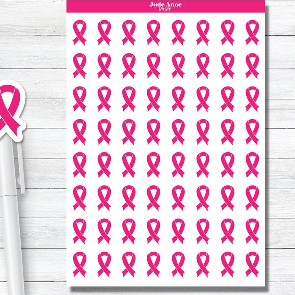 Breast Cancer Awareness Stickers - Etsy