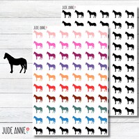 Cowboy Standard Vertical Planner Stickers - Etsy