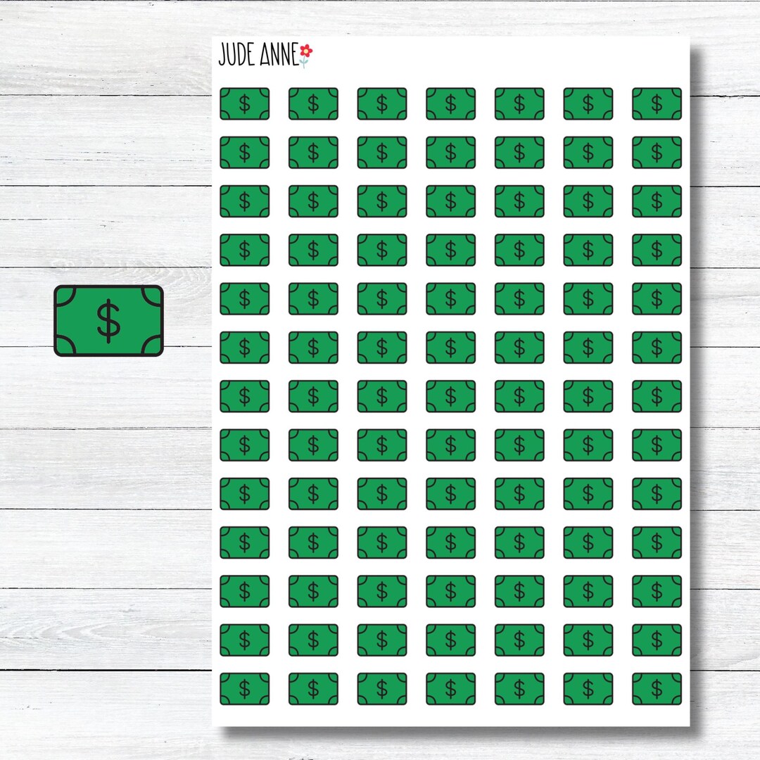 Planner Stickers, Money Planner Stickers, Cute Planner Stickers, Payday ...