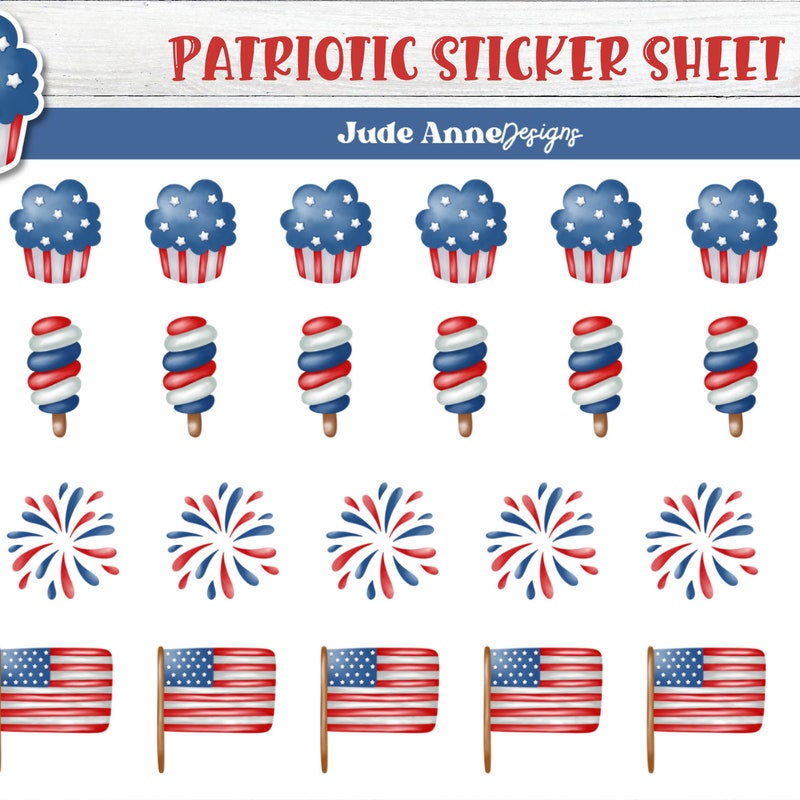 Memorial Day Stickers - Etsy