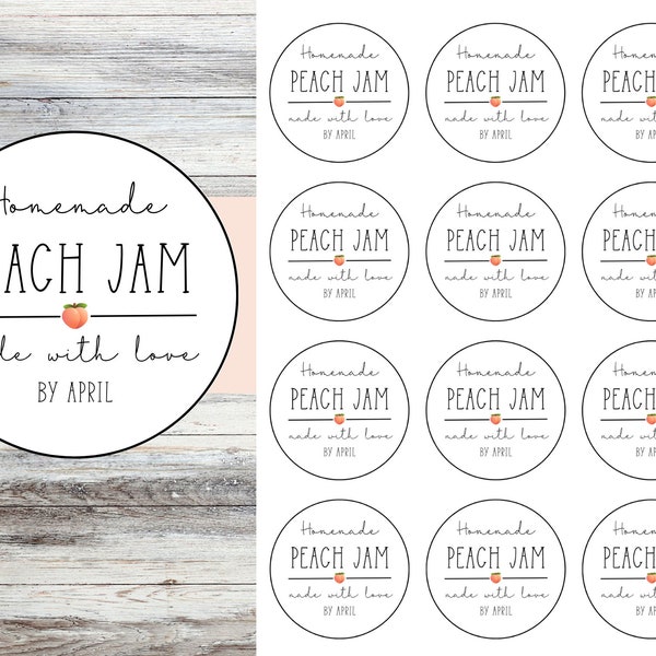 Fruit Jam Stickers - Etsy