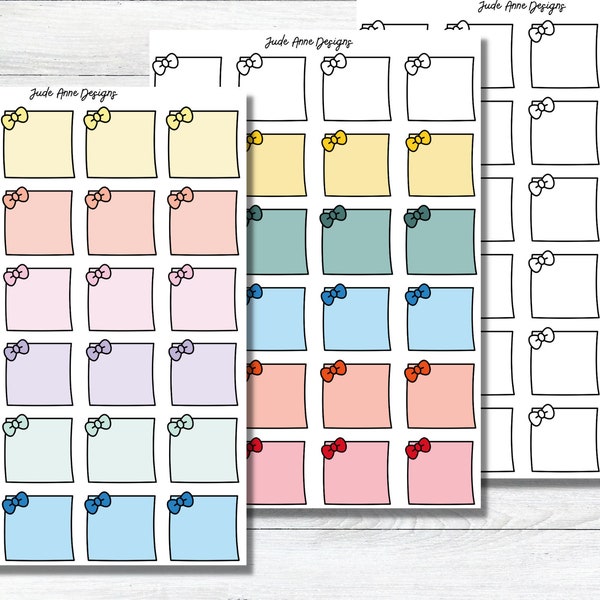 Cute Sticky Notes - Etsy