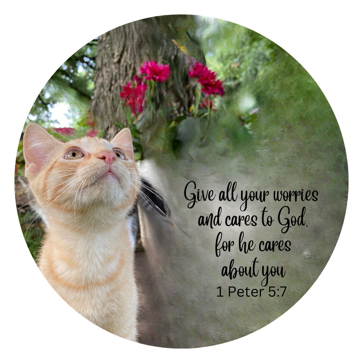 Kittens for Jesus Bible Verses Digital Product for Cards - Etsy