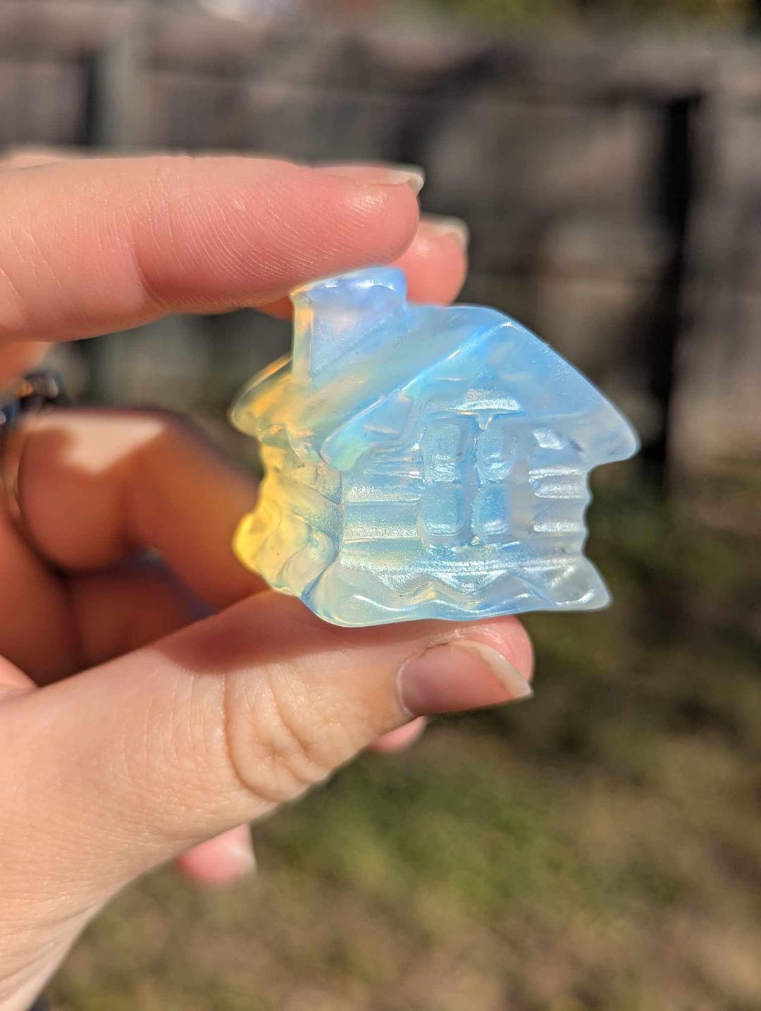 Crystal Gingerbread House - Etsy