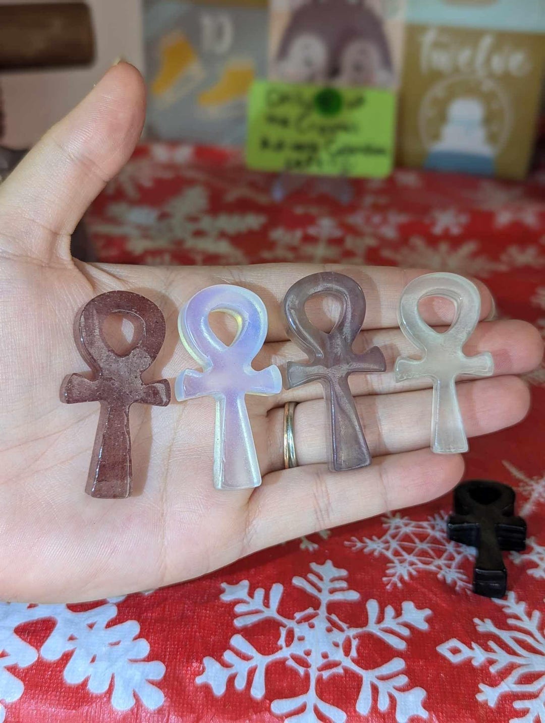 Crystal Ankh Carving - Etsy