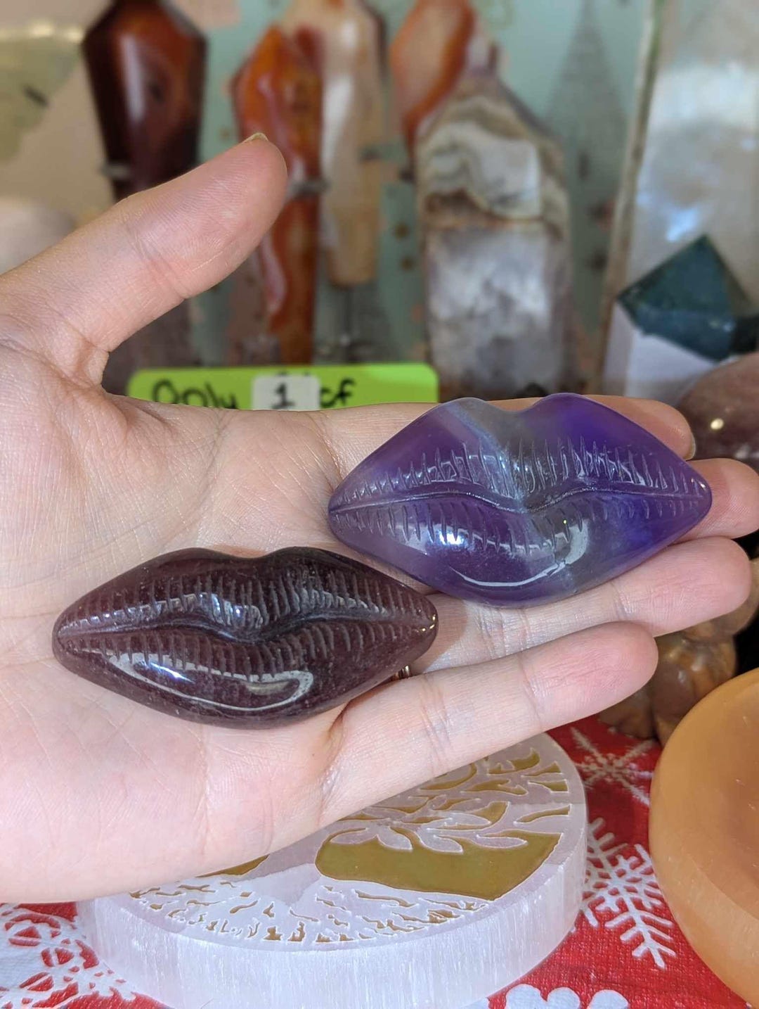Crystal Lip Carving - Etsy