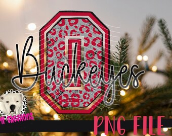 Ohio State Buckeyes Template - Etsy