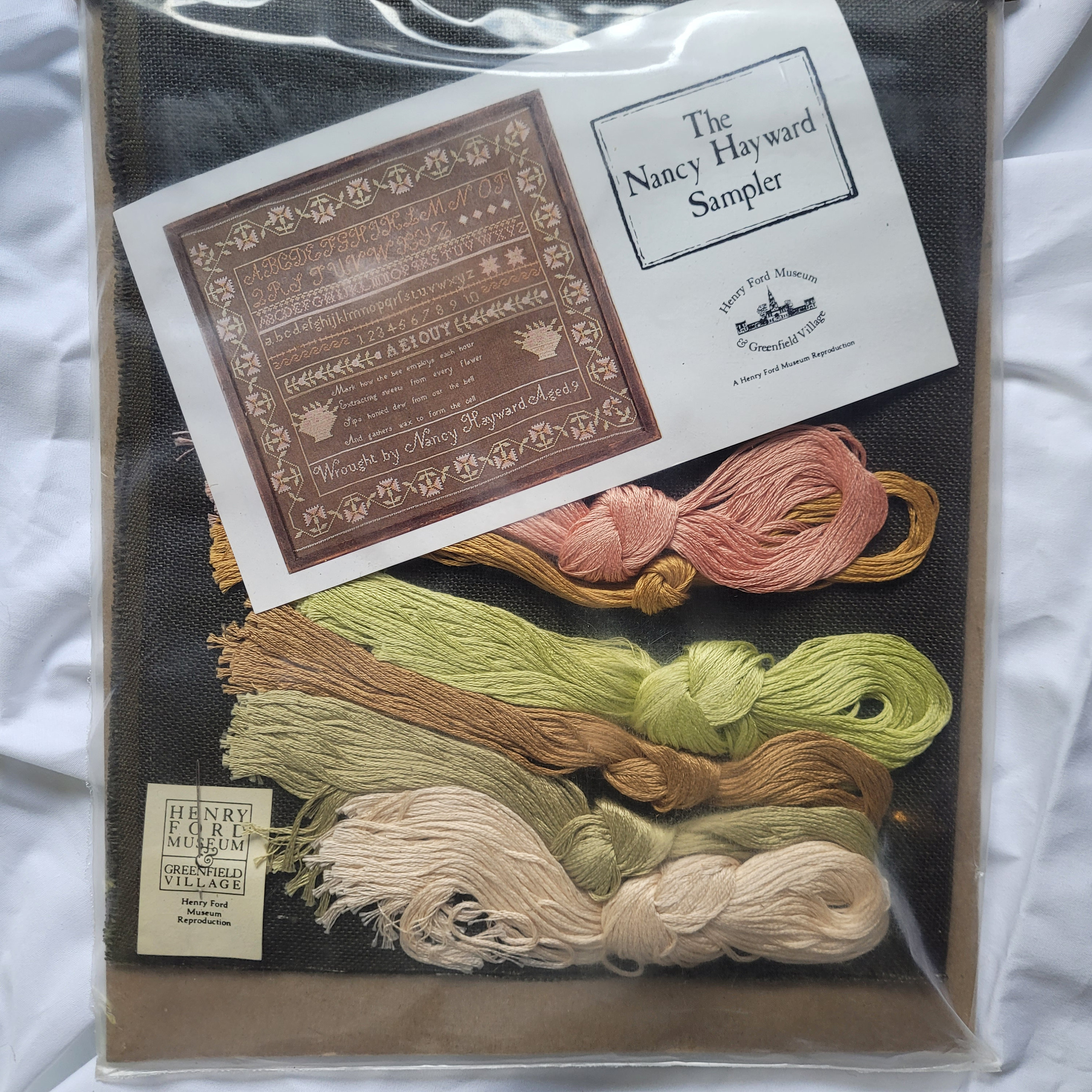 The Nancy Hayward Sampler a Henry Ford Museum Reproduction by the ...
