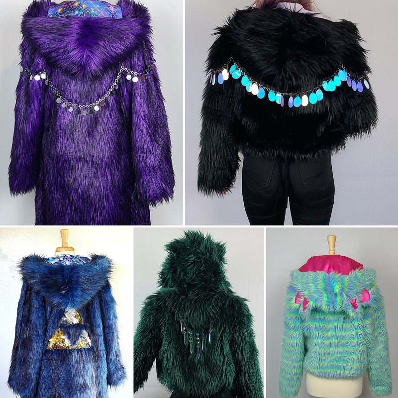 Led Fur Jacket - Etsy