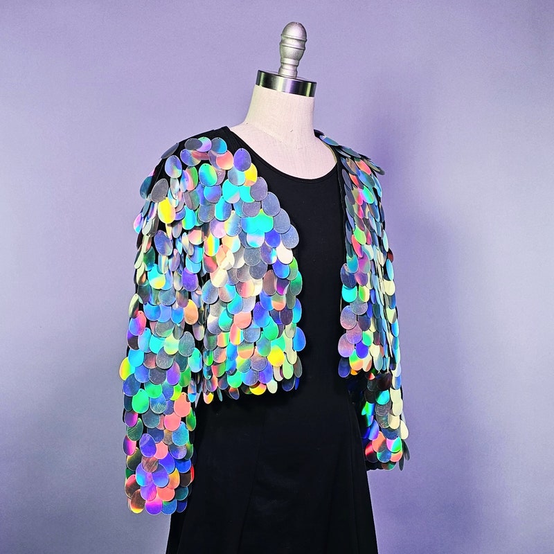 Sequin Jacket - Etsy