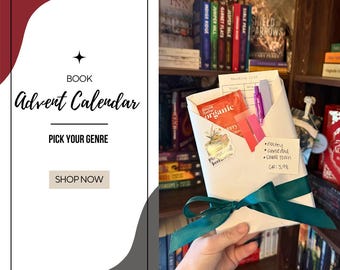 Book Advent Calendar - Etsy
