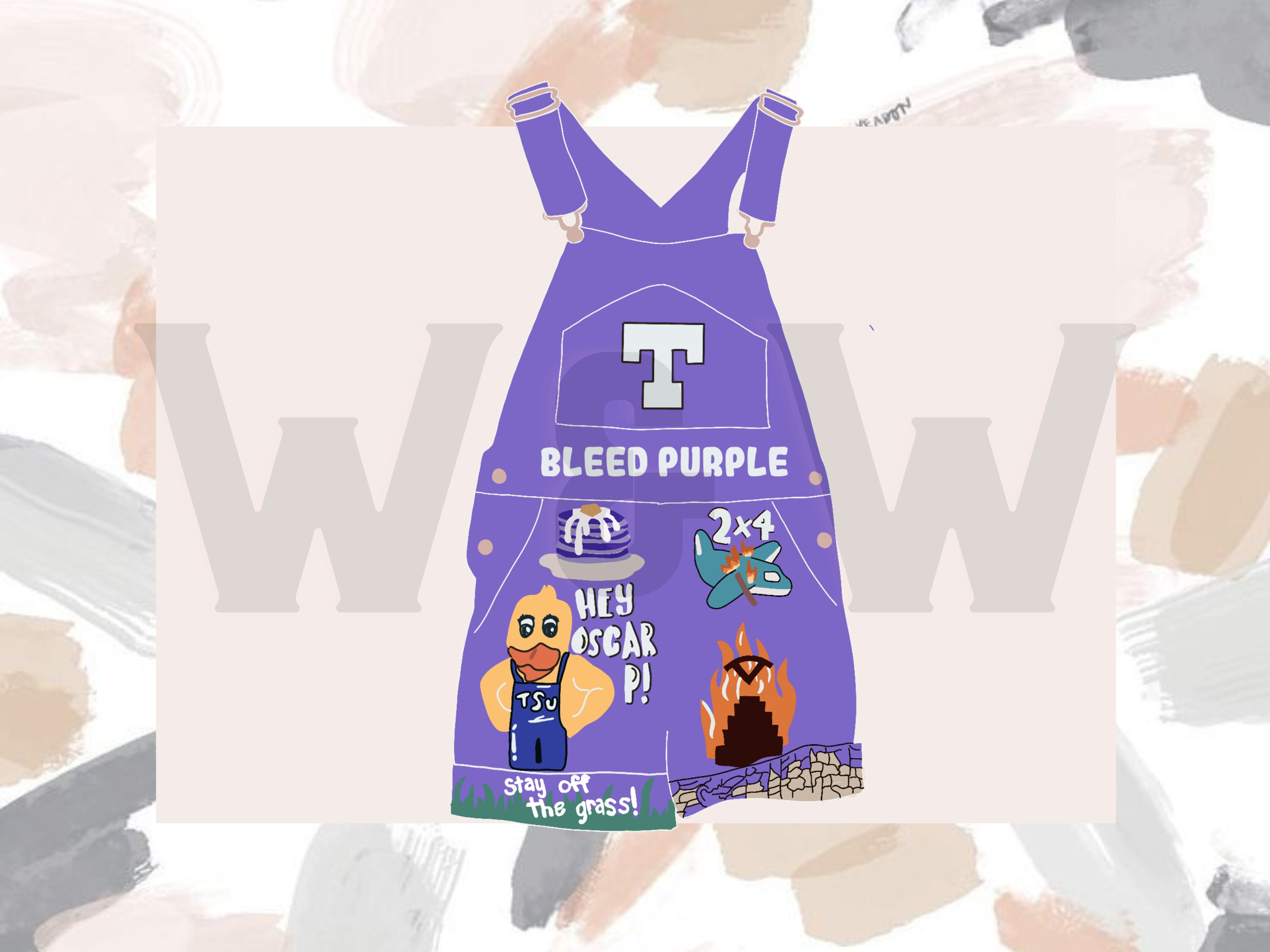 Tarleton Overalls Digital Sublimation and Svg Download - Etsy