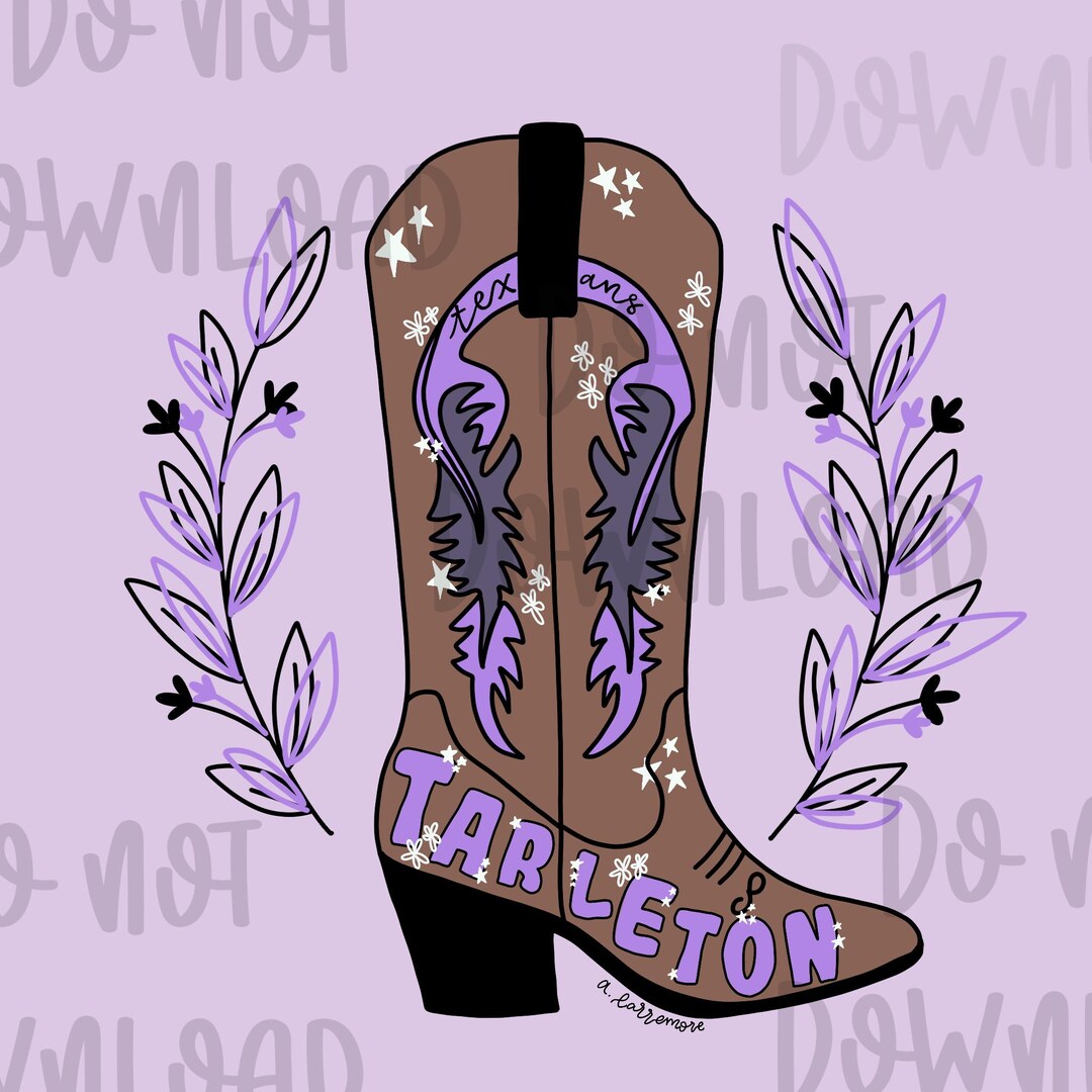 Tarleton Boot Sublimation and Digital Download File - Etsy