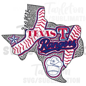 Texas Baseball Sublimation Digital Download File - Etsy