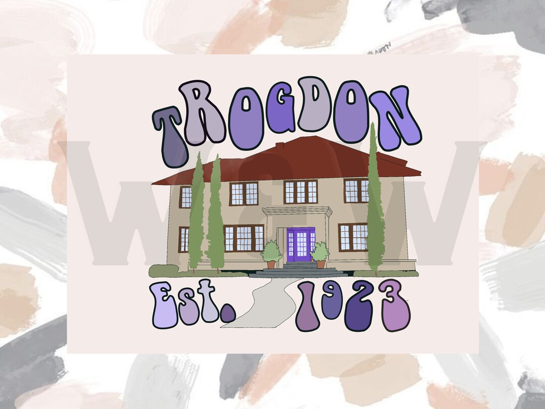 Trogdon House Sublimation Digital Download - Etsy