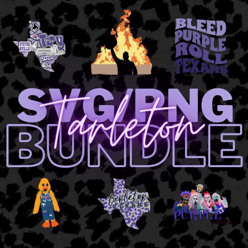BUNDLE Tarleton SVG/PNG save 55%, 100 Dollar Value - Etsy
