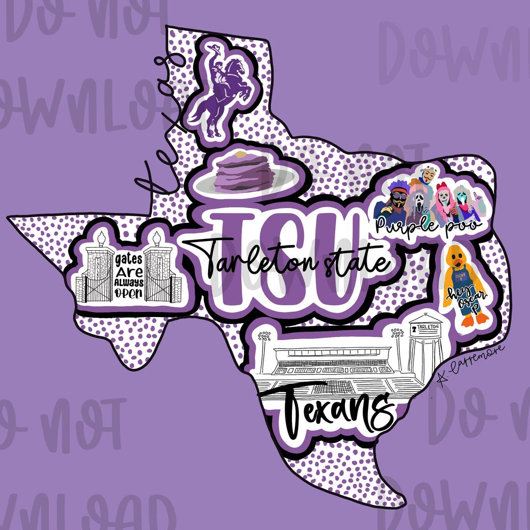 Tarleton State University Sublimation and Digital Download File - Etsy