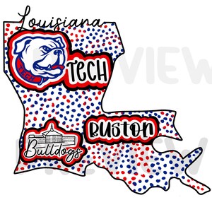 LA Tech Sublimation and Digital Download File - Etsy
