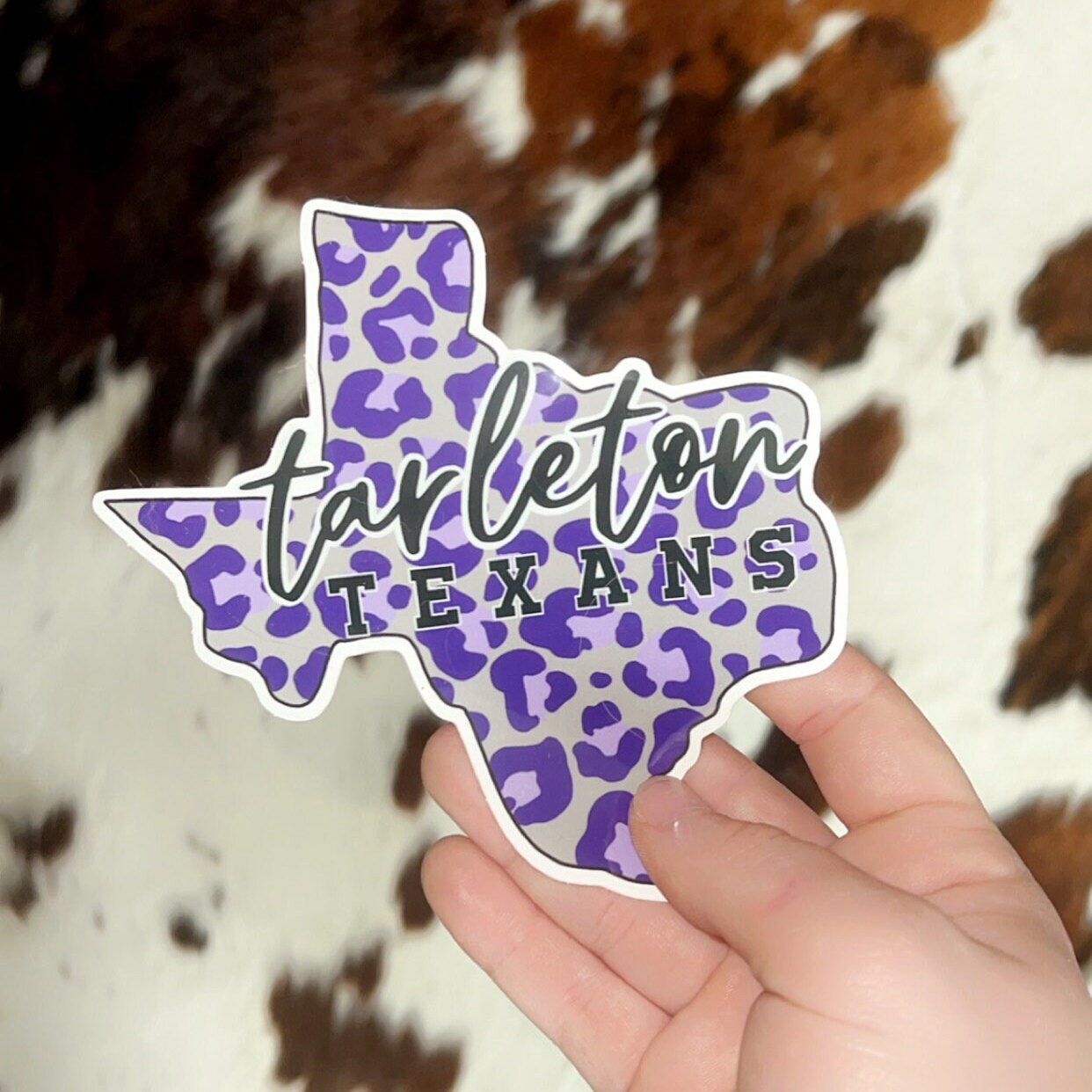 Tarleton Cheetah Car Decal Sticker - Etsy