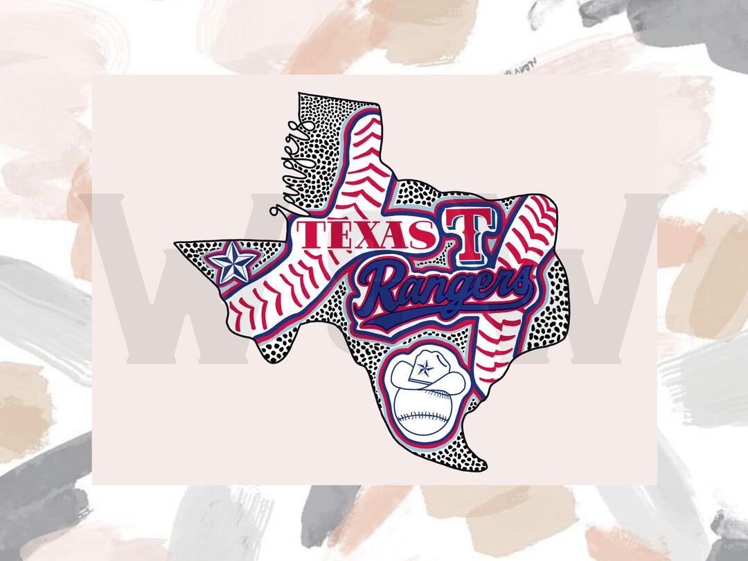 Texas Baseball Sublimation Digital Download File - Etsy
