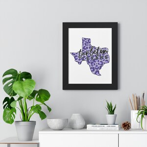 Tarleton Texans Cheetah Print Digital Download File - Etsy