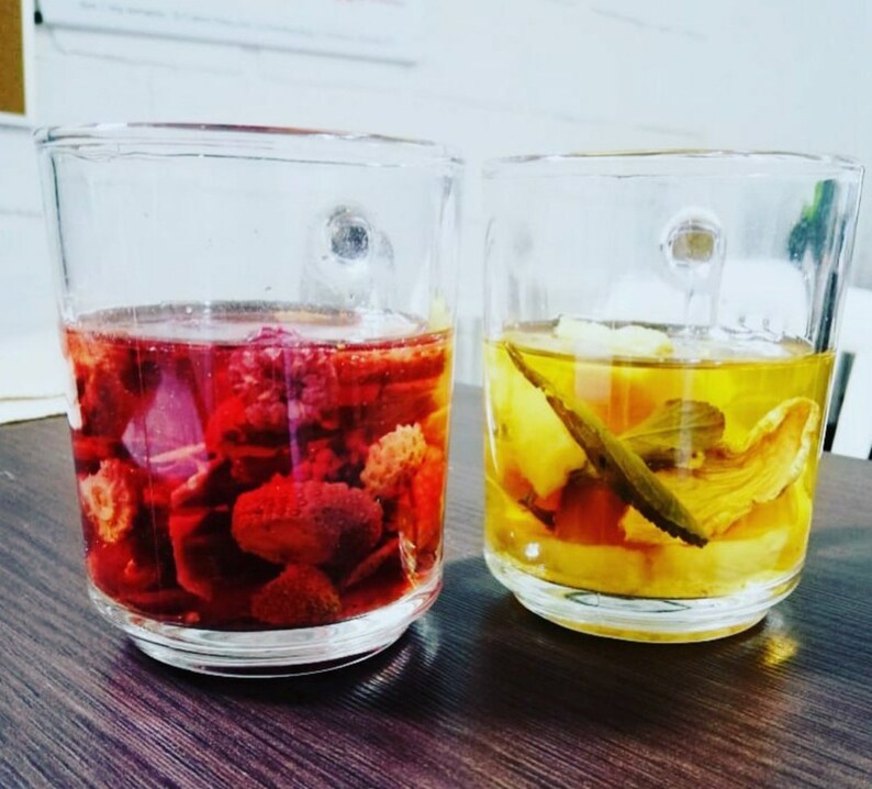 Dehydrated Fruit Tea Vegan Fruit Tea Bags Fruit Tea Blend - Etsy