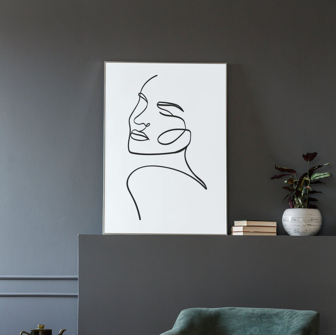 Female Line Art, Single Line Art, Feminist Line Art, One Line Drawing ...