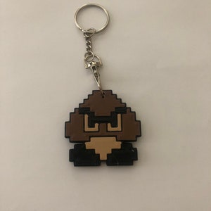 8bit Mario Keychains - Etsy