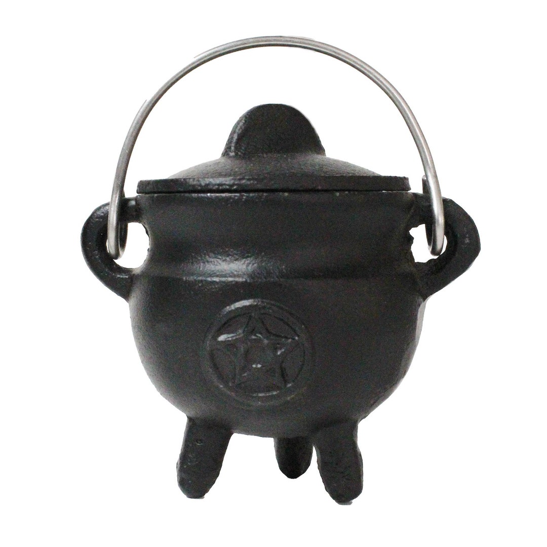 Cauldron Cast Iron – Witchcraft Cast Iron Cauldrons for Witches ...