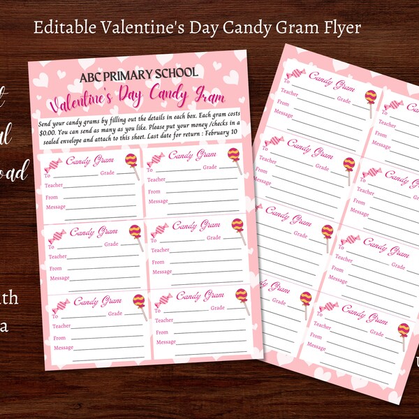 Candy Gram - Etsy