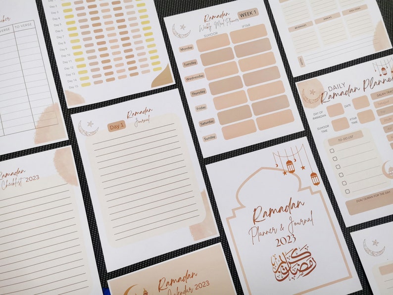 Ultimate Ramadan Planner Journal Printable Ramadan Planner PDF Download ...