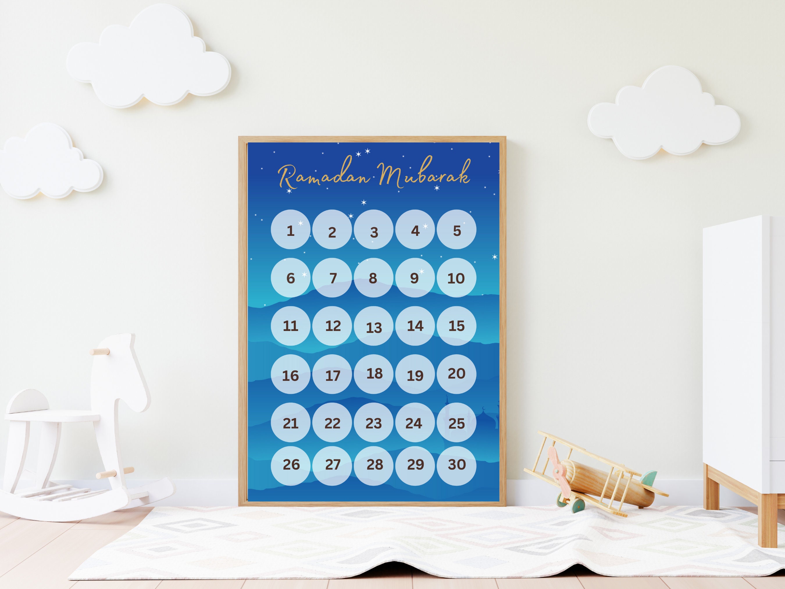 Ramadan Calendar 2024 Printable Ramadan Advent Calendar Countdown ...