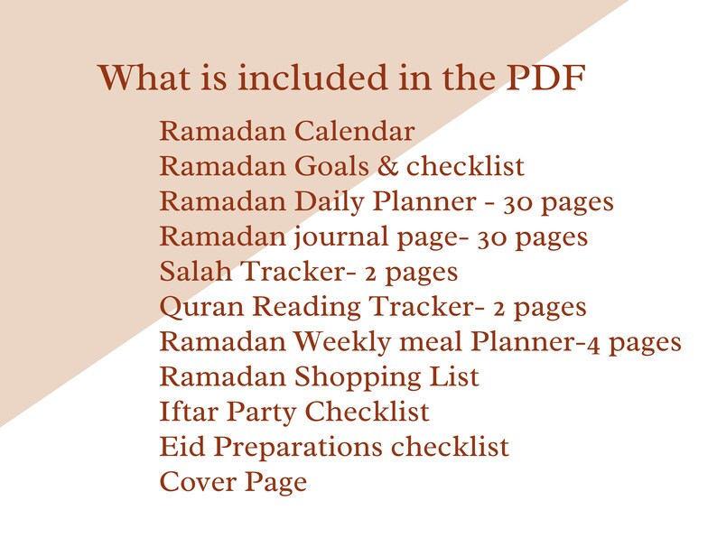 Ultimate Ramadan Planner Journal Printable Ramadan Planner PDF Download ...