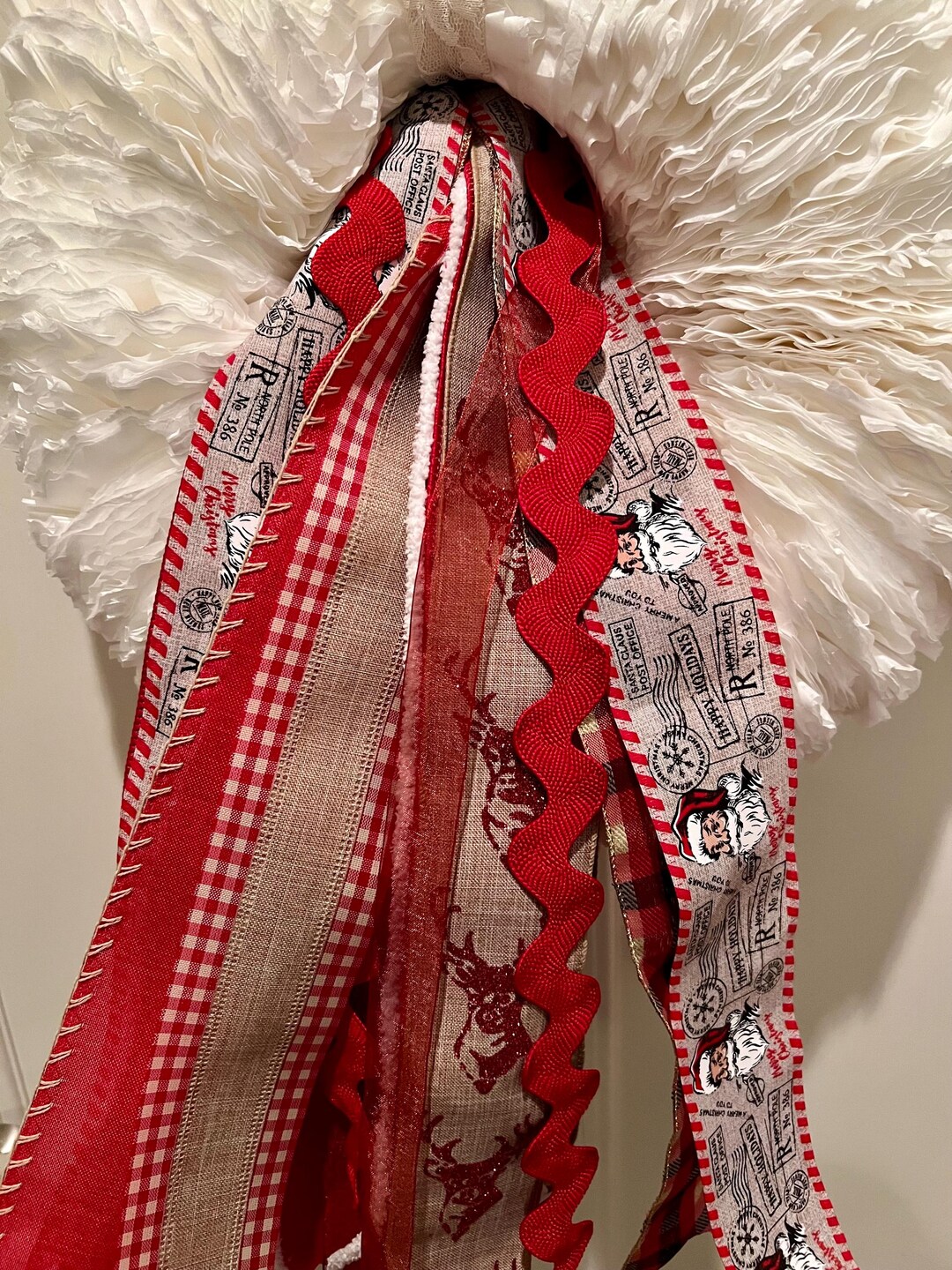 Santa Christmas Ribbon Bundle - Etsy
