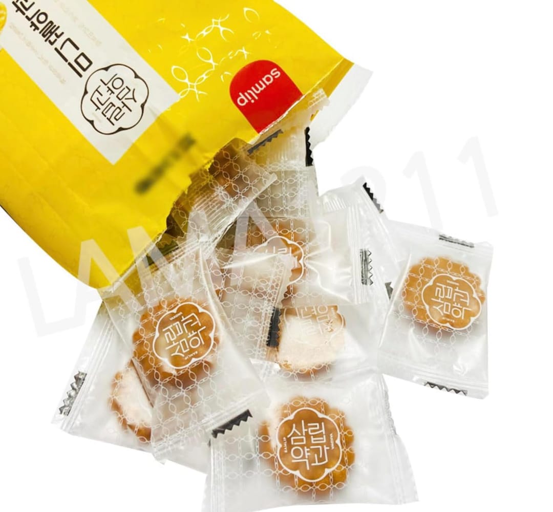SAMLIP Korean Yakgwa Korean Sweet Tea Food Mini Honey Yakgwa ...