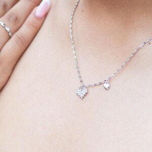 Cute 8 Bit Pixel Necklace, Geometric Heart Necklace, 8 Bit Gamer ...