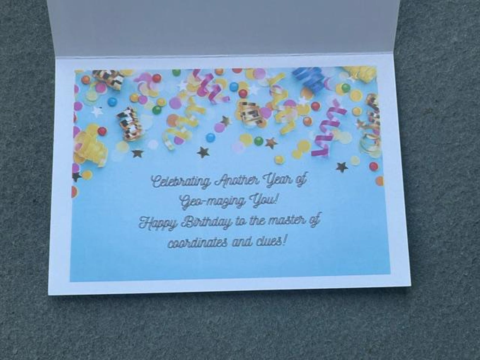 Geocaching Birthday Card Variety Pack - Etsy