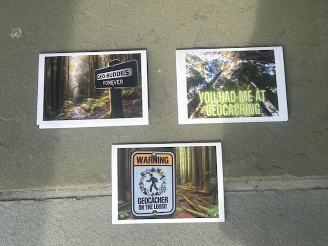 Geocaching Inspiration Card Variety Pack - Etsy