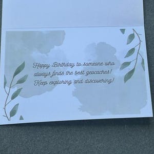 Geocaching Birthday Card Variety Pack - Etsy