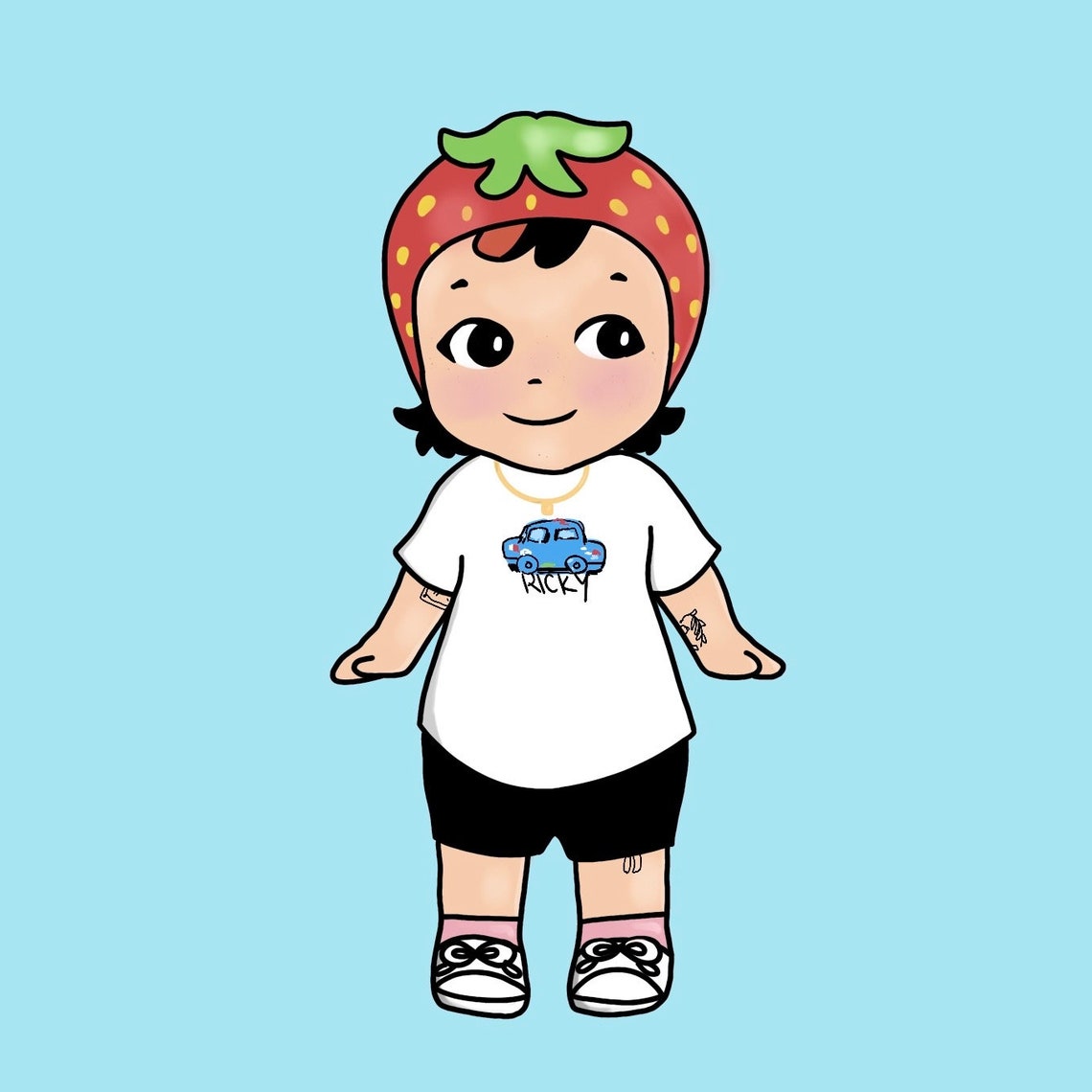 Custom Sonny Angel Drawing - Etsy