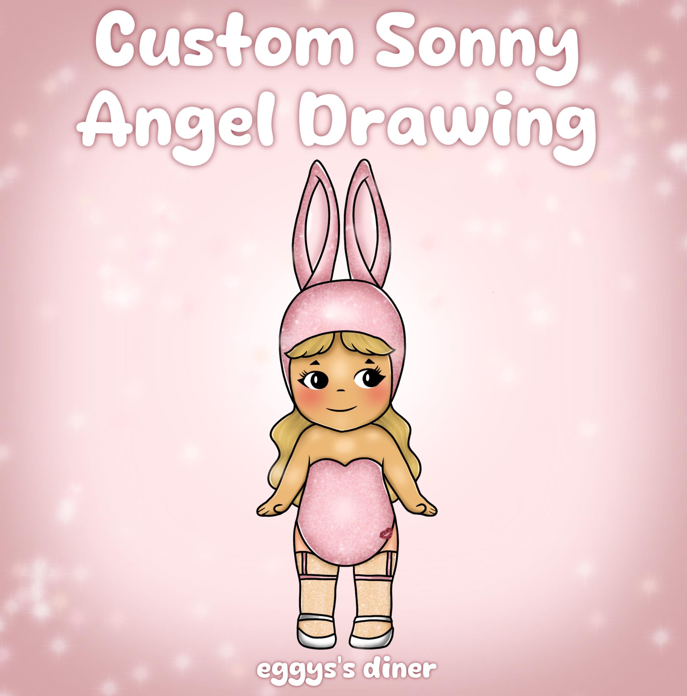 Custom Sonny Angel Drawing - Etsy