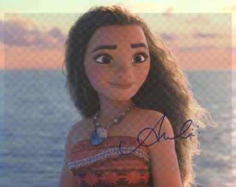 Moana Autograph - Etsy