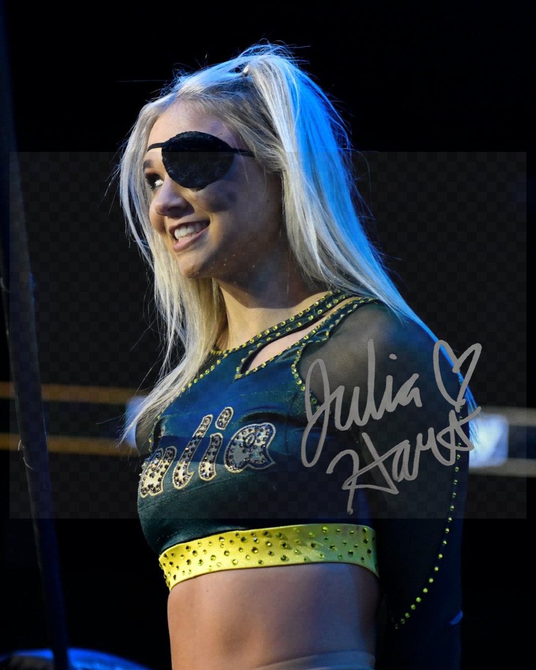 Julia Hart Signed Autographed Photo AEW House of Black 2 - Etsy