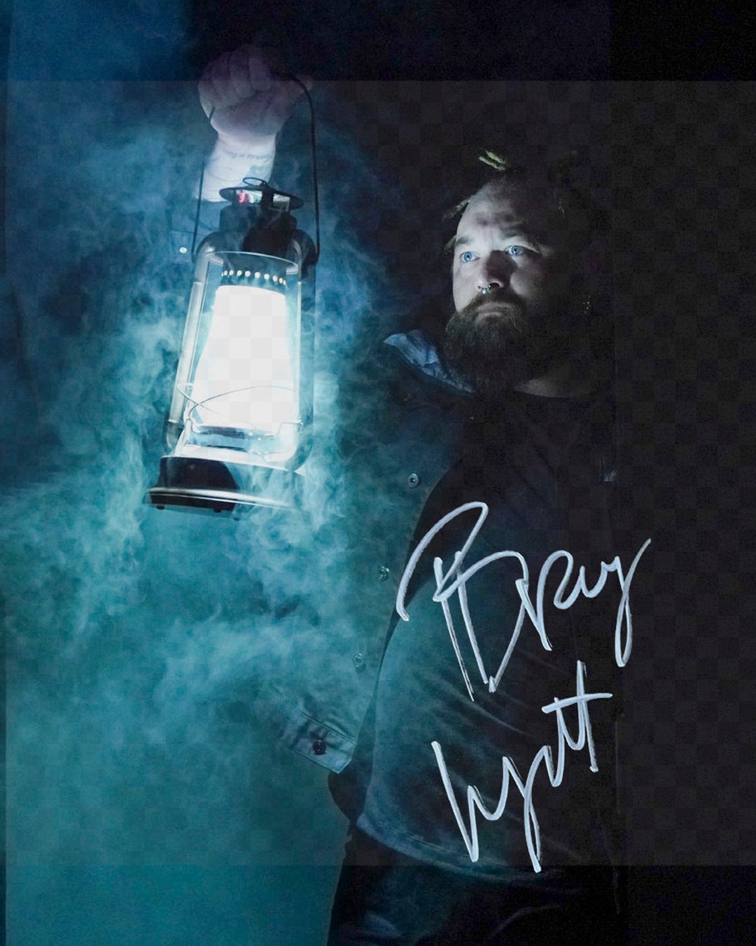 Bray Wyatt Signed Autographed Photo Lantern 8x10 Etsy